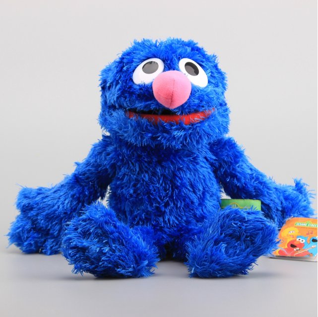 Sesame Street Hand Puppet Plush Toys Cookie Monster Ernie Big Bird ...