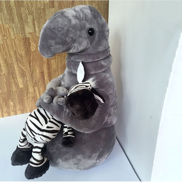 Tubby Gray Blob Waiting Alien Monster Zhdun Snorp Plush Meme Plush Doll ...