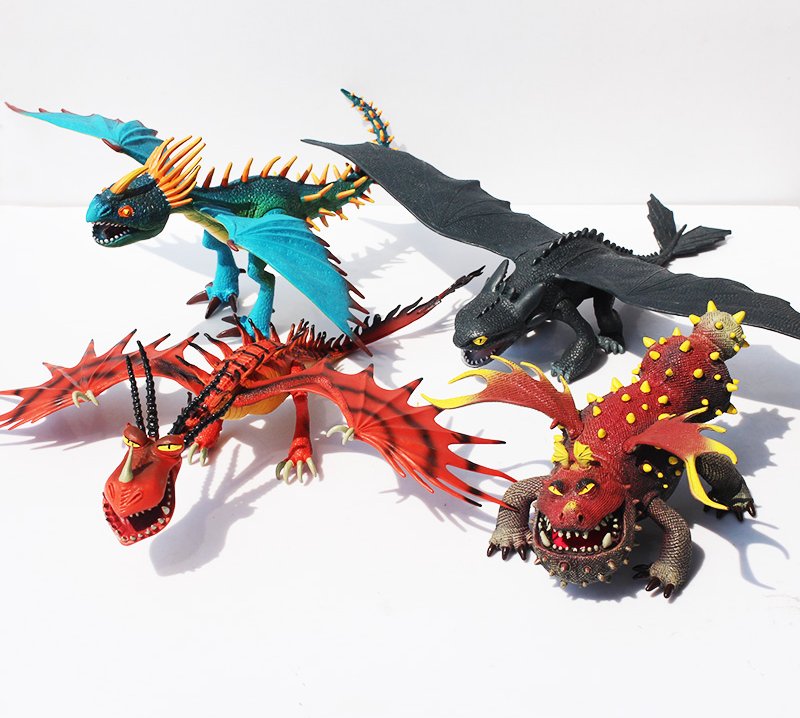 Deadly Nadder 33cm How To Train Your Dragon Toothless Night Action ...