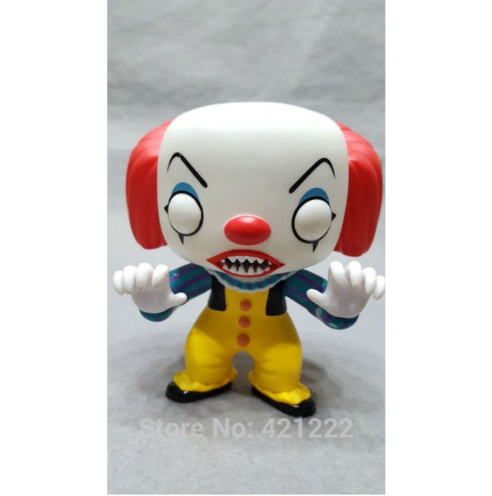 Movie Stephen King's IT - PENNYWISE THE CLOWN Vinyl Action Figure ...