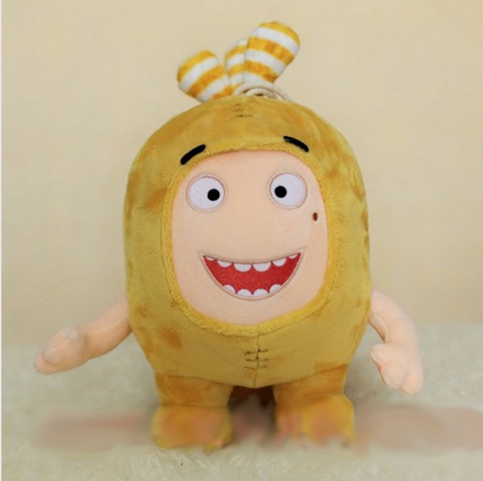 35CM Oddbods Newt Buuble Pogo Zee Jeff Fuse Slick Plush Dolls Stuffed ...