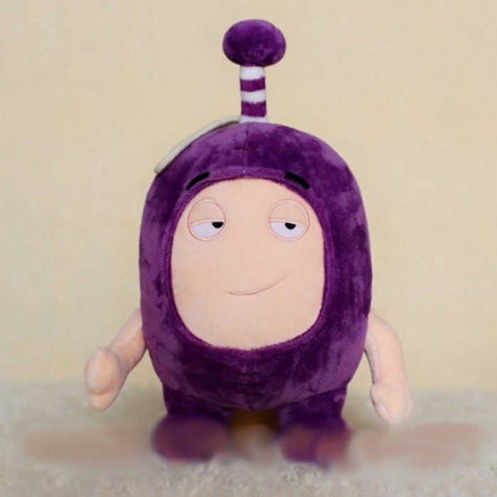 35CM Oddbods Newt Buuble Pogo Zee Jeff Fuse Slick Plush Dolls Stuffed ...