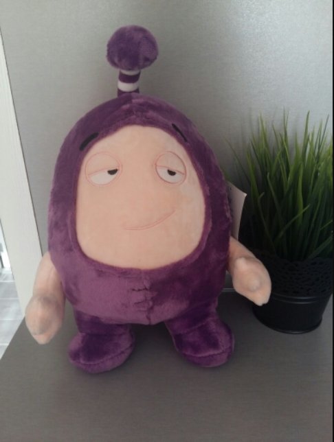 35CM Oddbods Newt Buuble Pogo Zee Jeff Fuse Slick Plush Dolls Stuffed ...