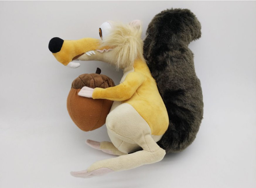 Ice Age 5 Collision Course 8" Scrat X-Mas Stuffed Plush toy doll NEW
