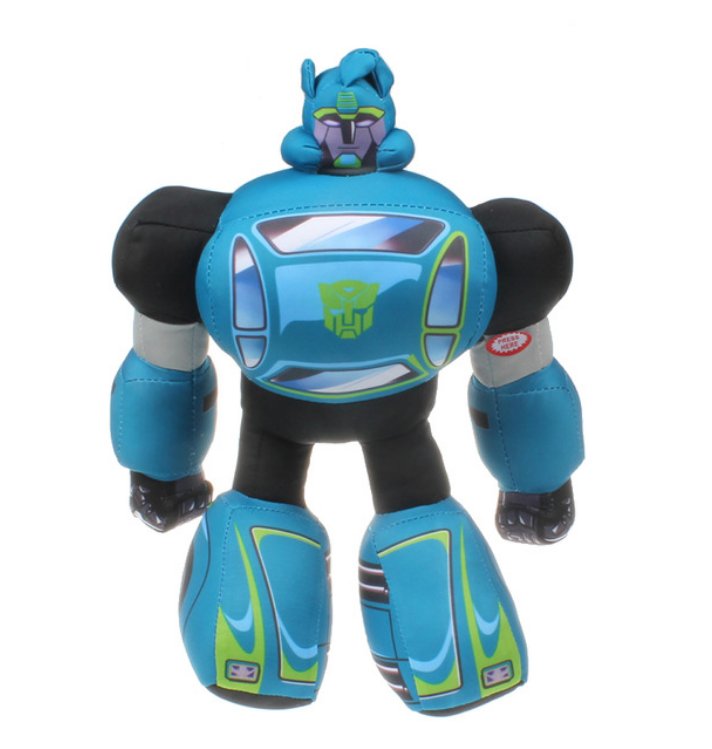 35cm LED Night Light Luminous Robot Plush Toy Cool Shining Toy Robots ...