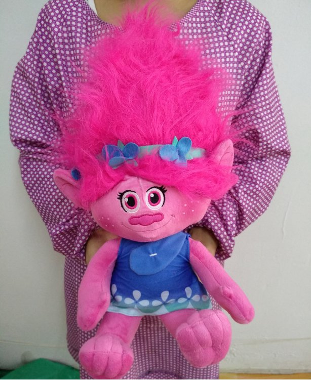45cm Original Anime Trolls Plush Toys Poppy princess figure Stuffed ...