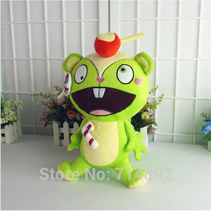 Happy Tree Friends anime plush dolls HTF Nutty plush toys 38cm soft ...