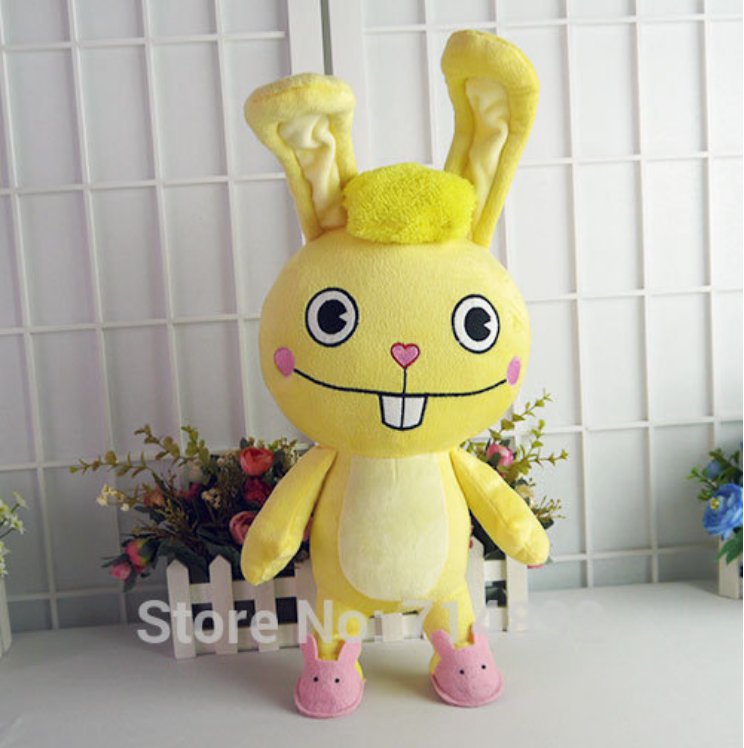 Happy Tree Friends anime plush dolls HTF Cuddles cute plush toys 40cm ...