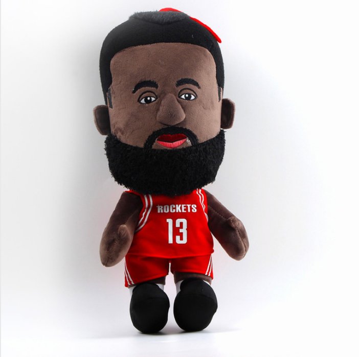 Basketball Player Figures Super Stars Harden Plush Toys Dolls