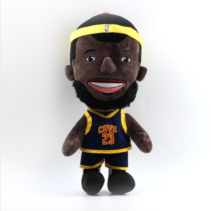Basketball Player Figures Super Stars James Plush Toys Dolls