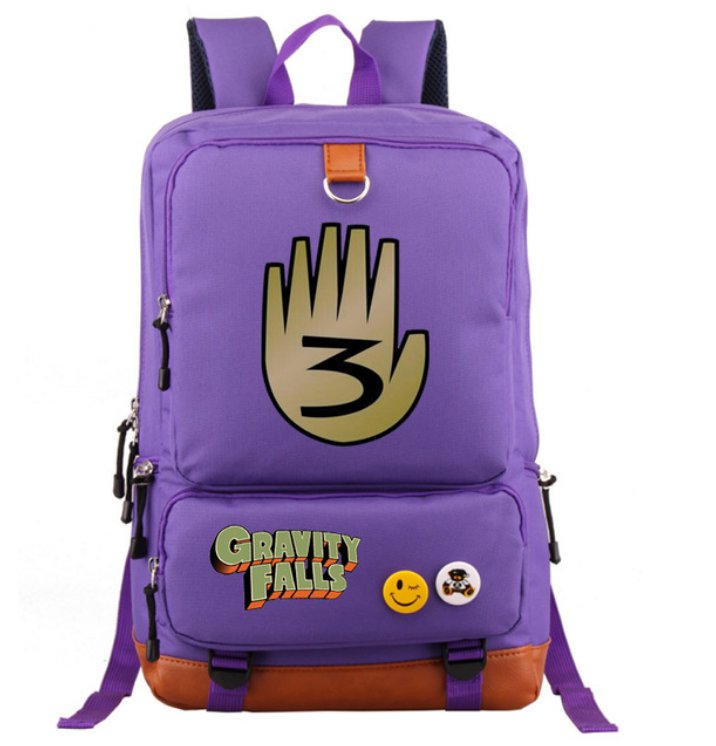 Dipper Pines Gravity Falls school bag backpack student school bag ...