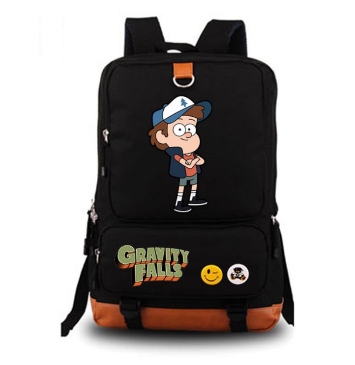 Dipper Pines Gravity Falls school bag backpack student school bag ...