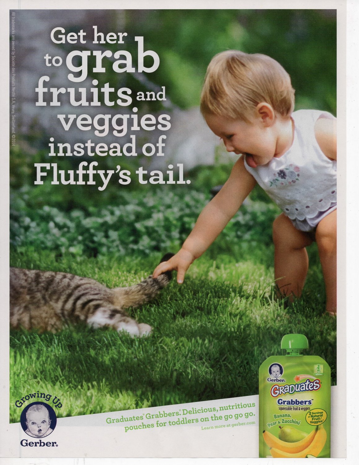 Gerber Graduates Magazine Print Ad November 2014