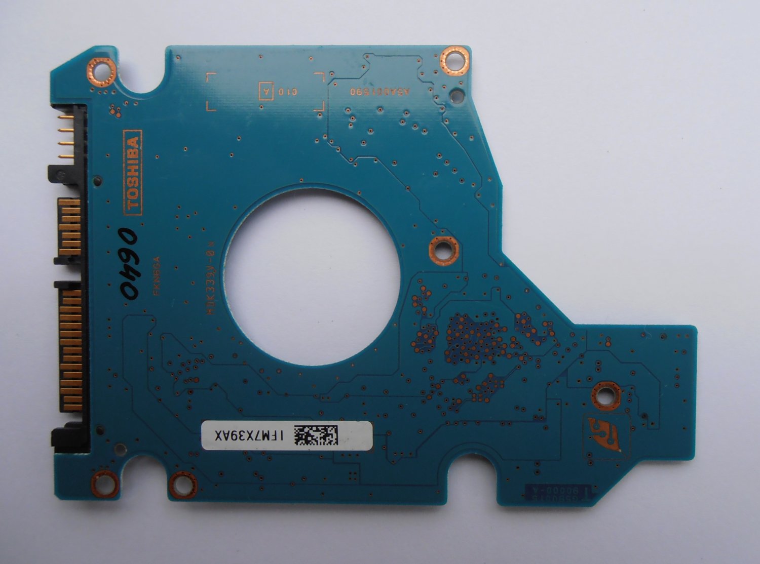 PCB G5B0015 9000-A TOSHIBA MK2035GSS 200gb 2.5" SATA 0640 INTERNAL ROM