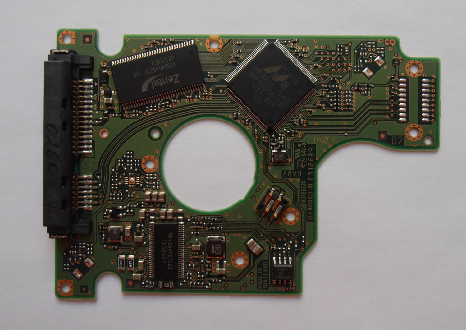 PCB Board 0A90427,0J34883 HDD Hitachi HGST HTS545050A7E680 500gb 2.5 ...