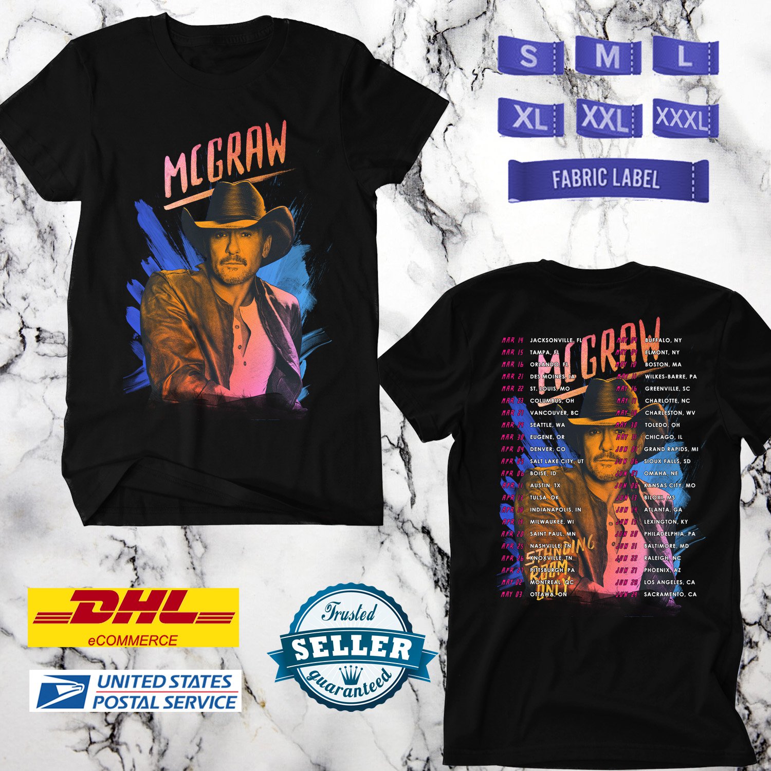 TIM McGRAW STANDING ROOM ONLY TOUR 2024, TIM McGRAW TOUR, TIM McGRAW ...