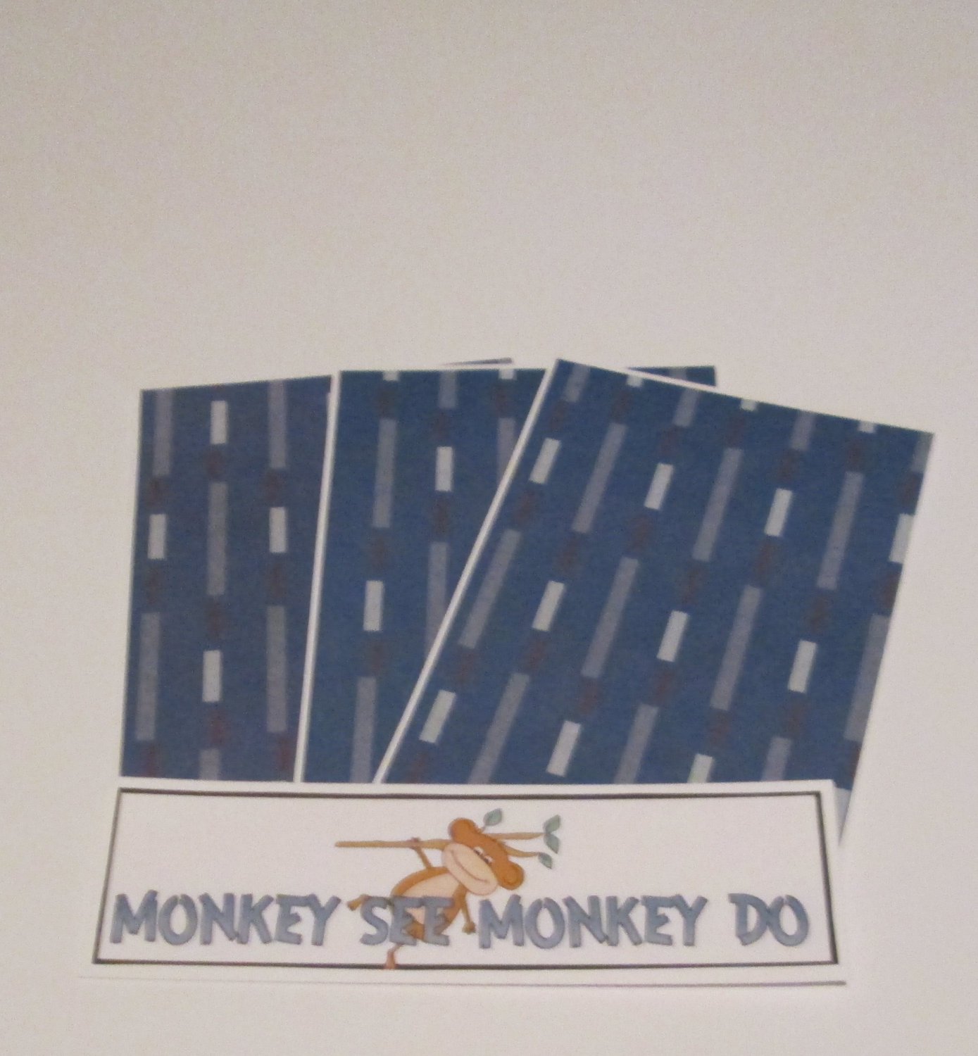 Monkey See Monkey Do - 4pc Mat Set