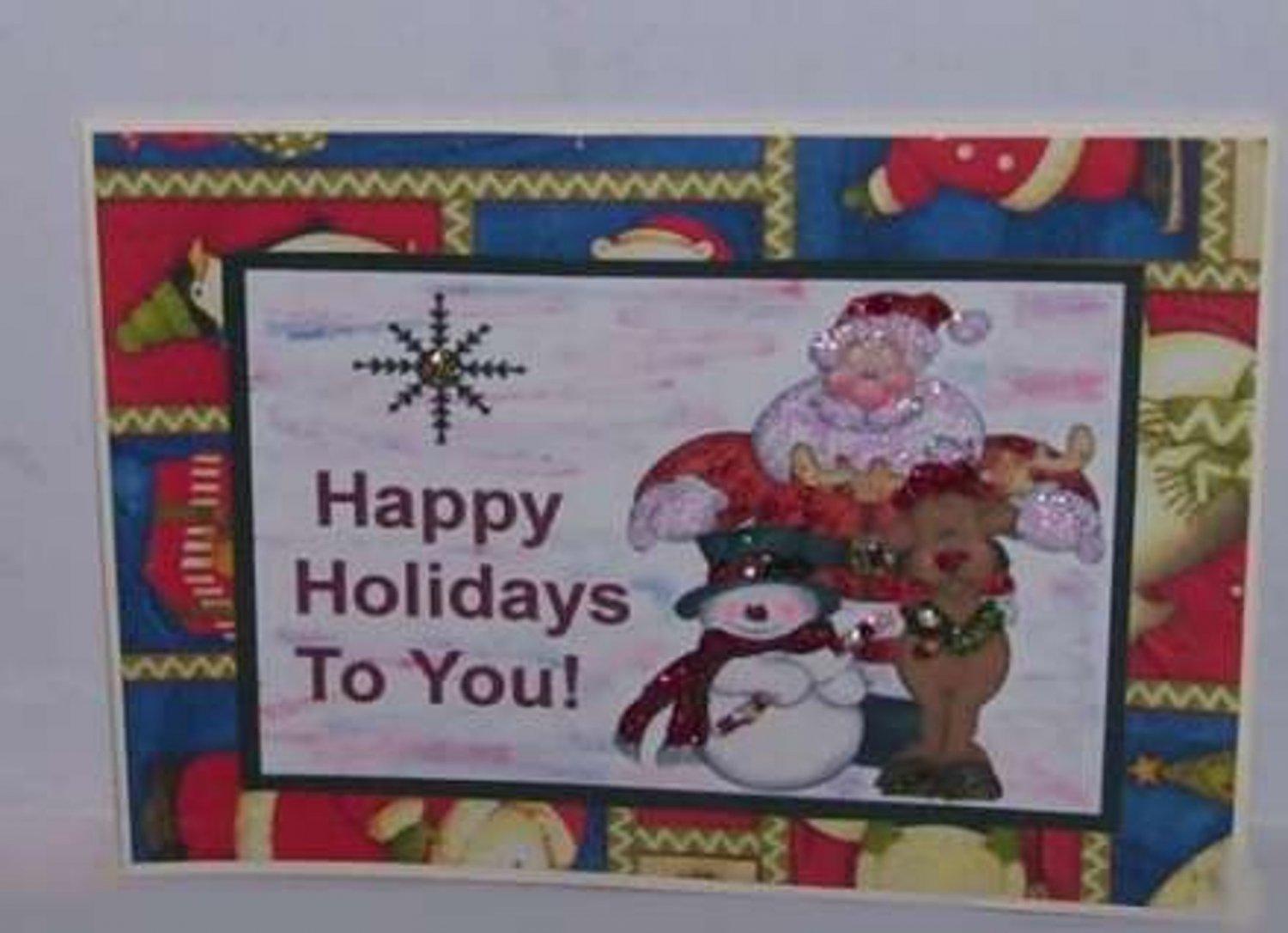 Happy Holidays To You - 5x7" Greeting Card with envelope