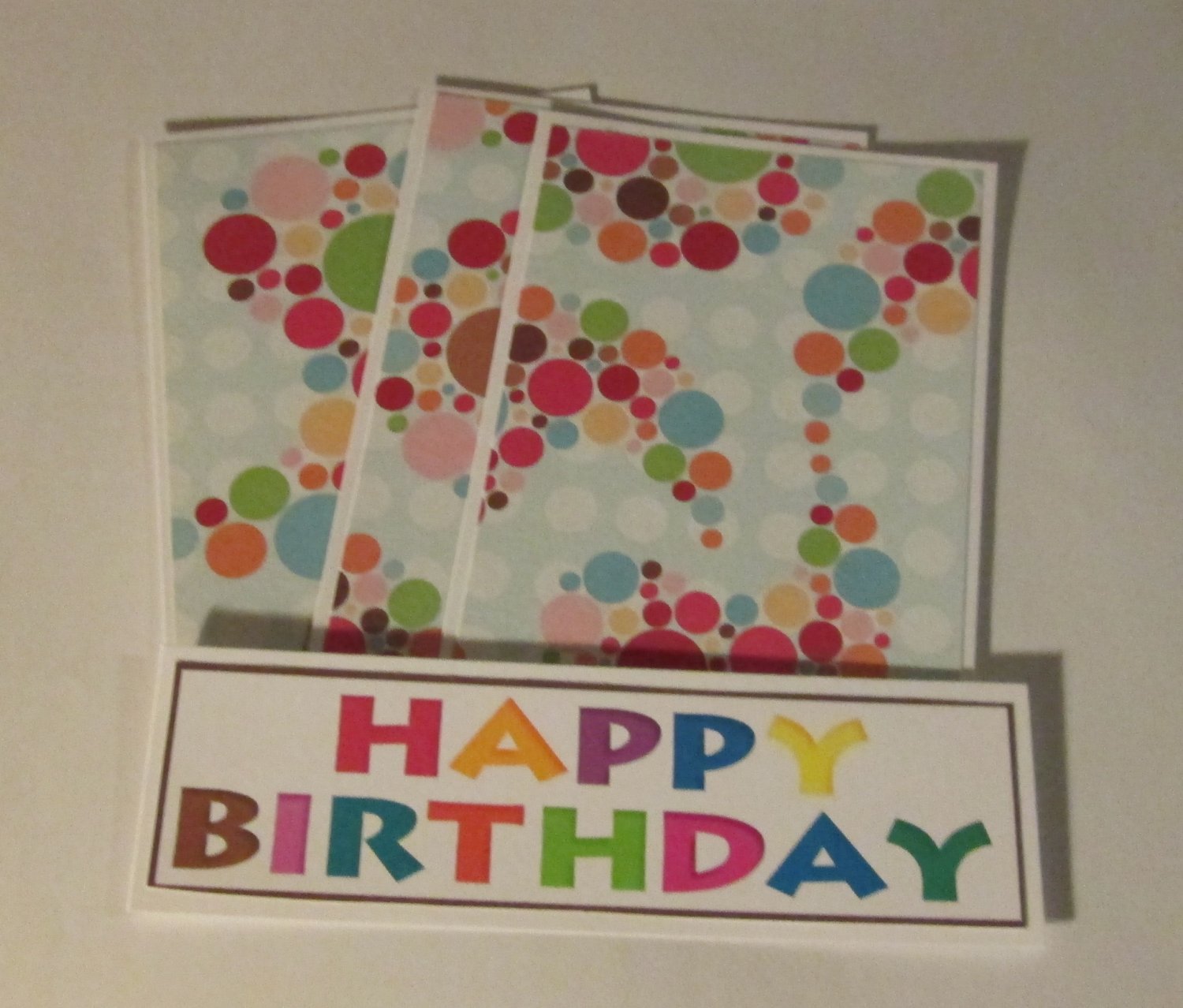 Happy Birthday 2 - 4pc Mat Set