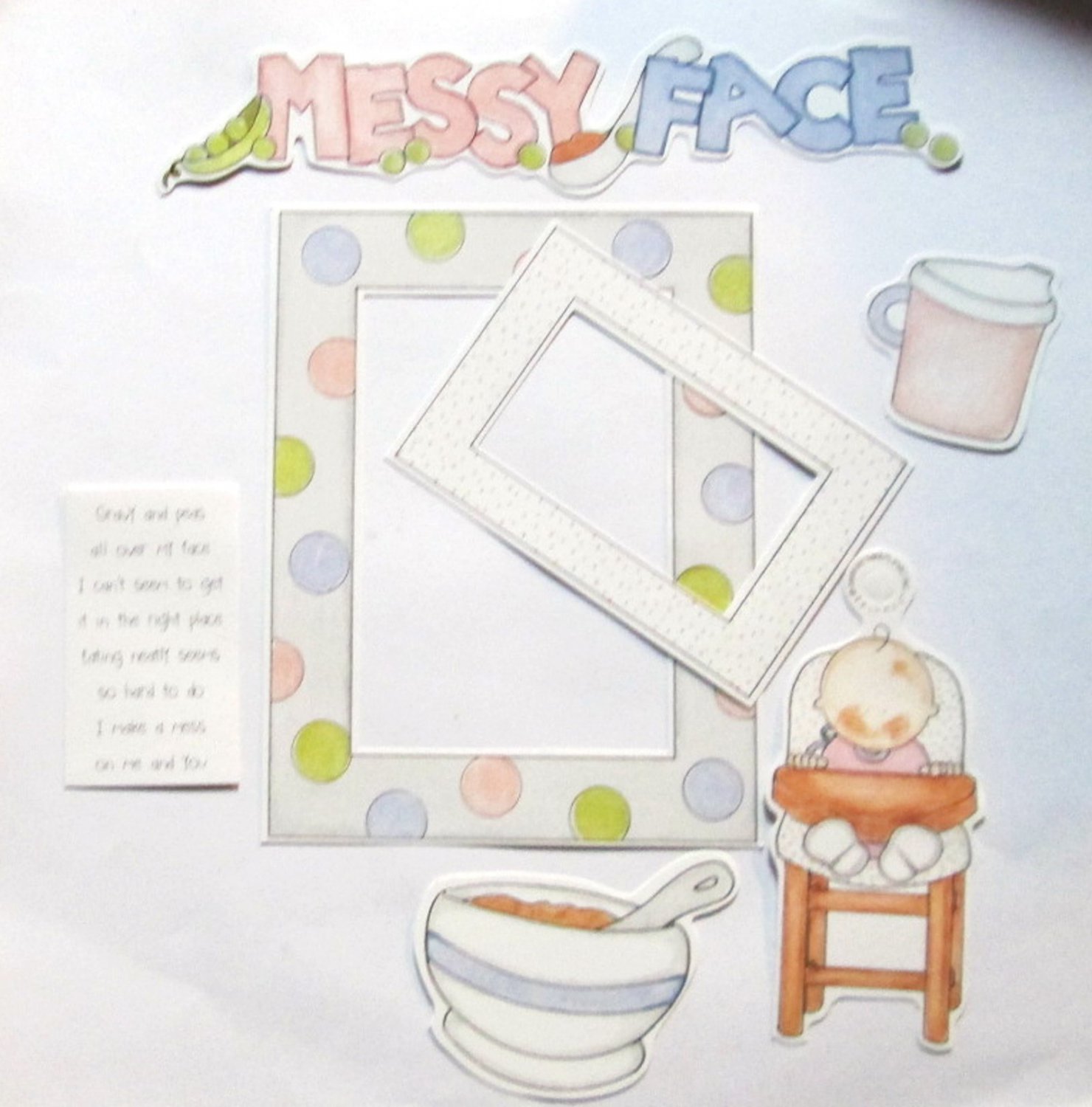 Messy Face - MME - Frame Mat Set