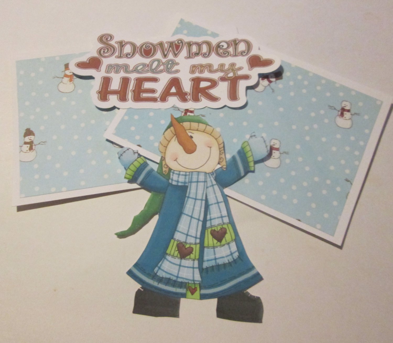 Snowmen Melt My Heart - Mat Set