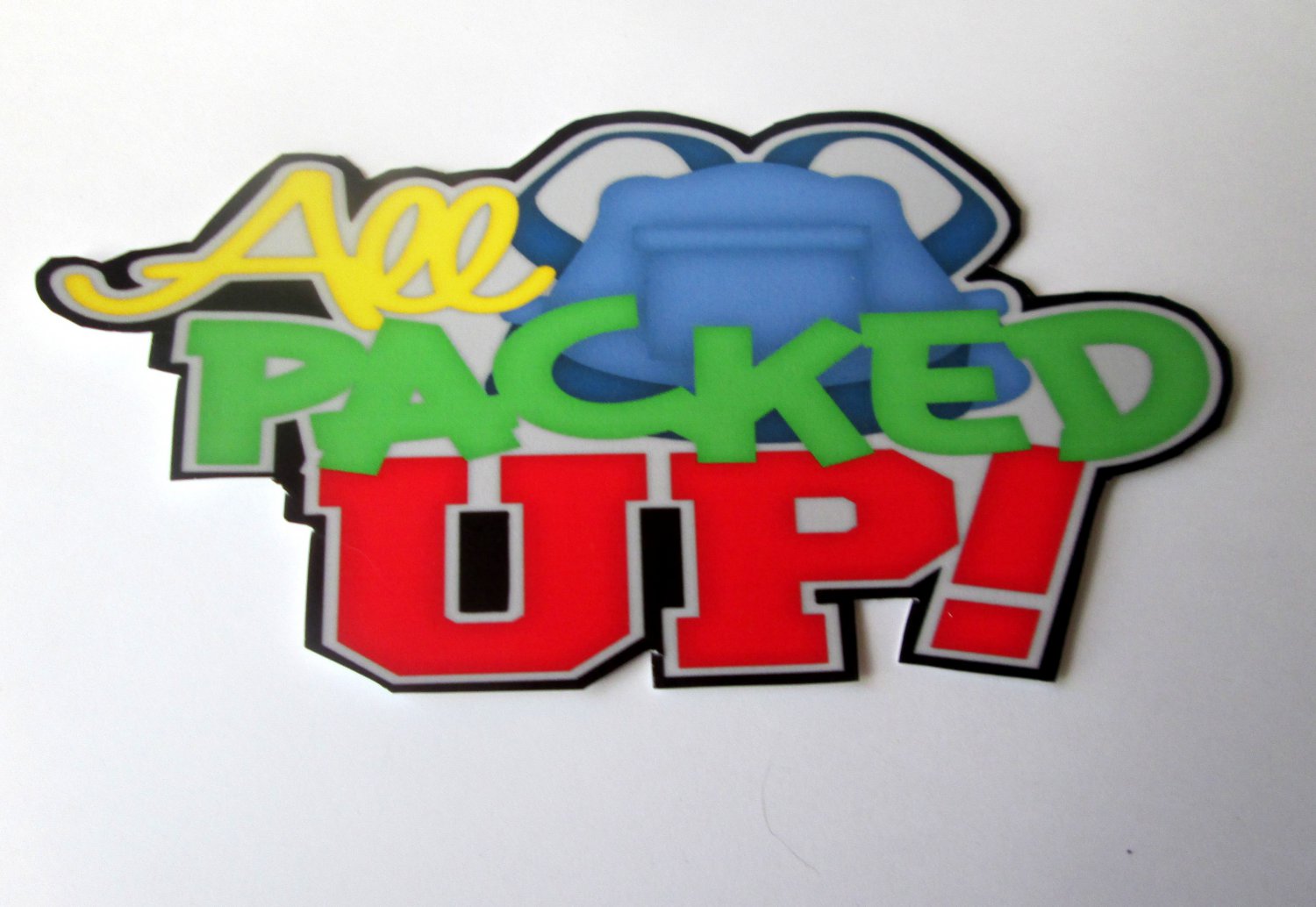 All Packed Up - Printed Title Double Thick