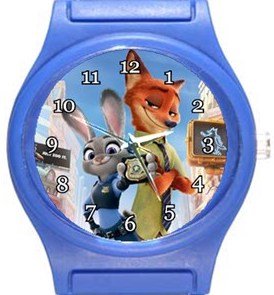 Zootopia Blue Plastic Watch