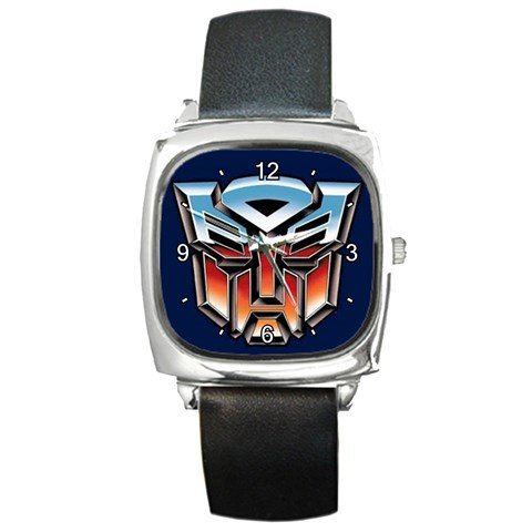 Transformers Autobots Square Metal Watch