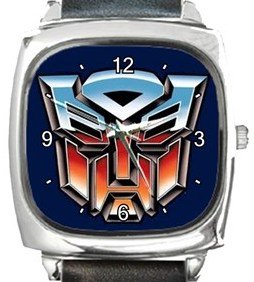 Transformers Autobots Square Metal Watch