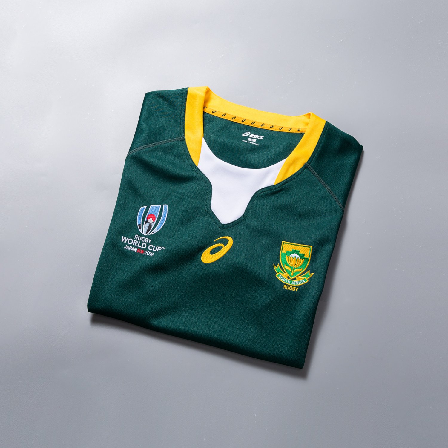 Rugby World Cup 2019 RWC South Africa Springboks Home Jersey Free Shipping