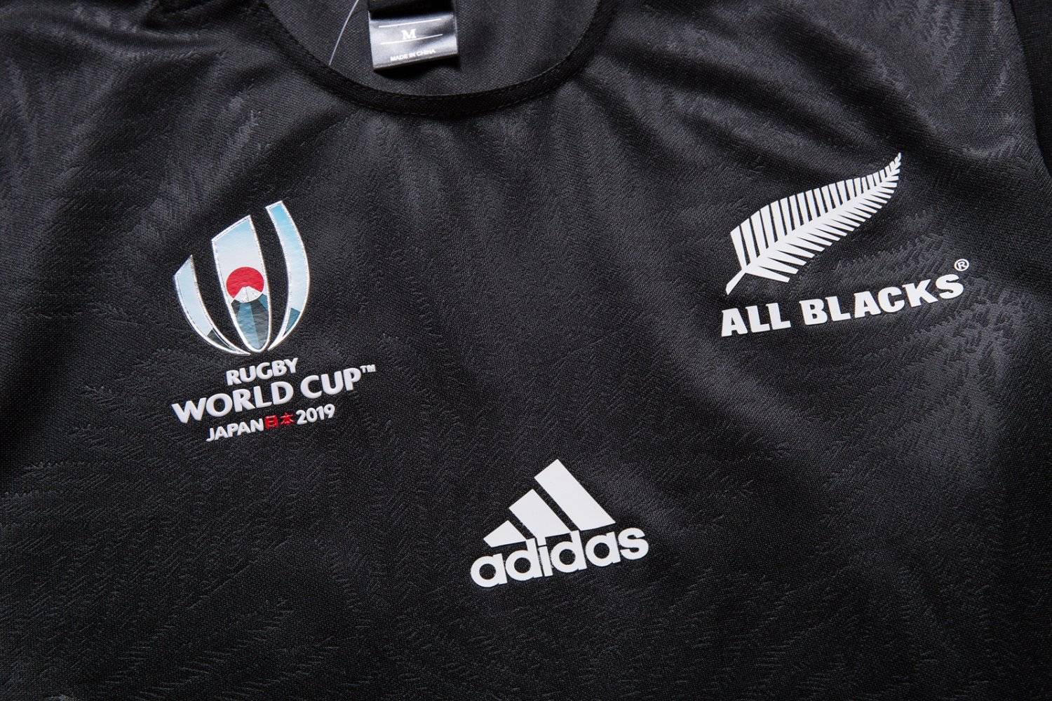 New Zealand All Blacks Rugby World Cup 2019 RWC Home Jersey Free Shipping