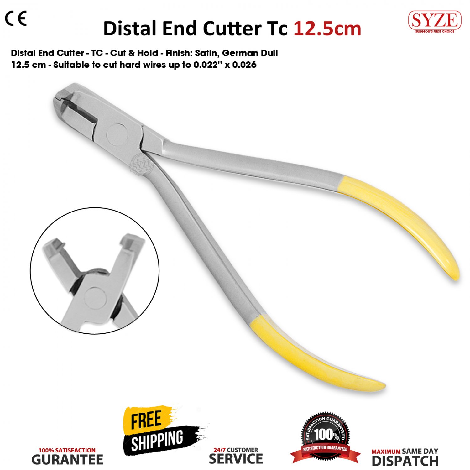 Distal End Cutter TC Round Tip