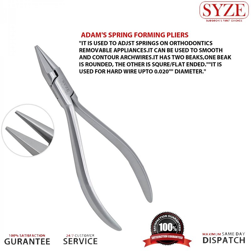 Orthodontic Dental Light Wire Bending Plier Bird Beak Angle Loop ...