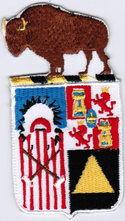 10th Cavalry Regiment Buffalo Soldier Coat Of Arms US Army Embroidered ...