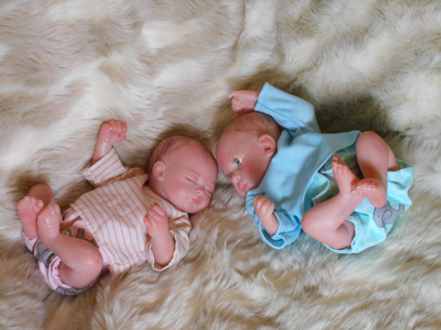 Reborn Baby Doll Twins "Micro Preemie"