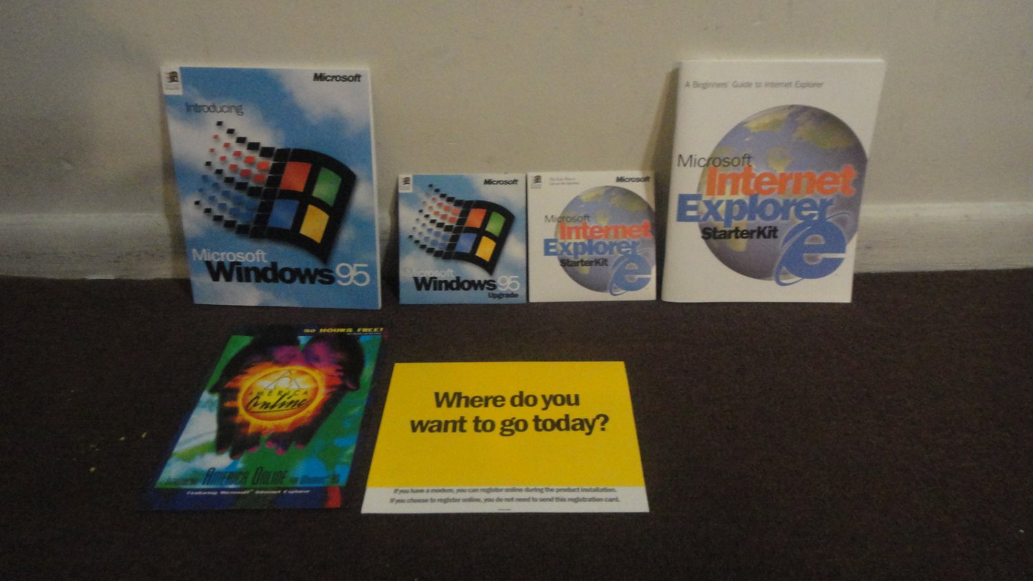 Microsoft Windows 95 Upgrade CD-ROM Edition BIG RETAIL BOX Authentic ...