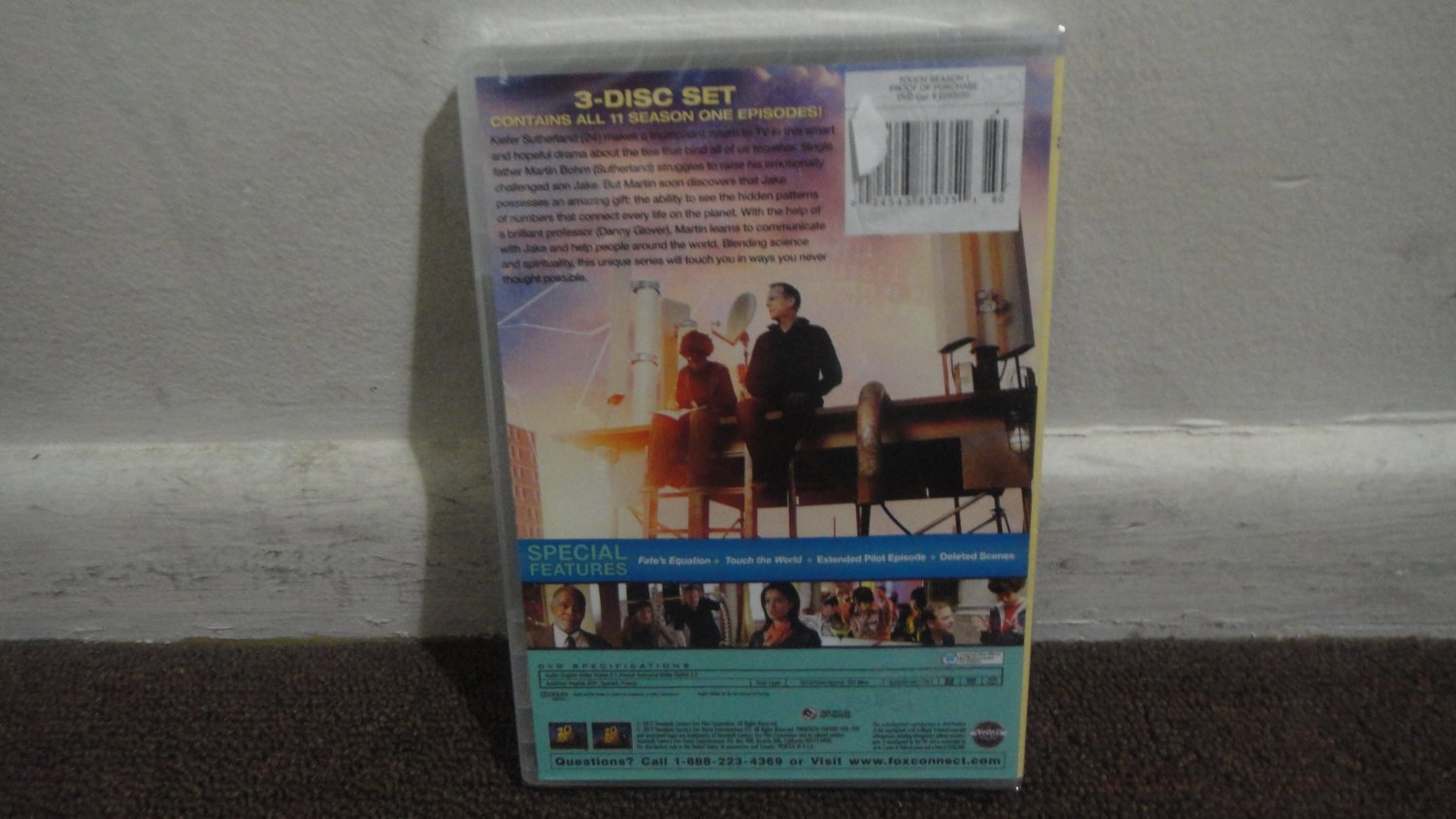TOUCH - DVD: The Complete First Season, Season 1, KIEFER SUTHERLAND ...