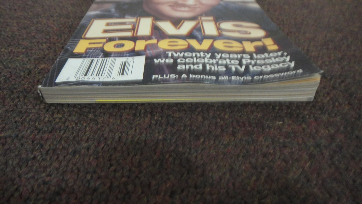 TV Guide ELVIS Cover August 16-22, 1997, 20 Years Later We Celebrate(of ...