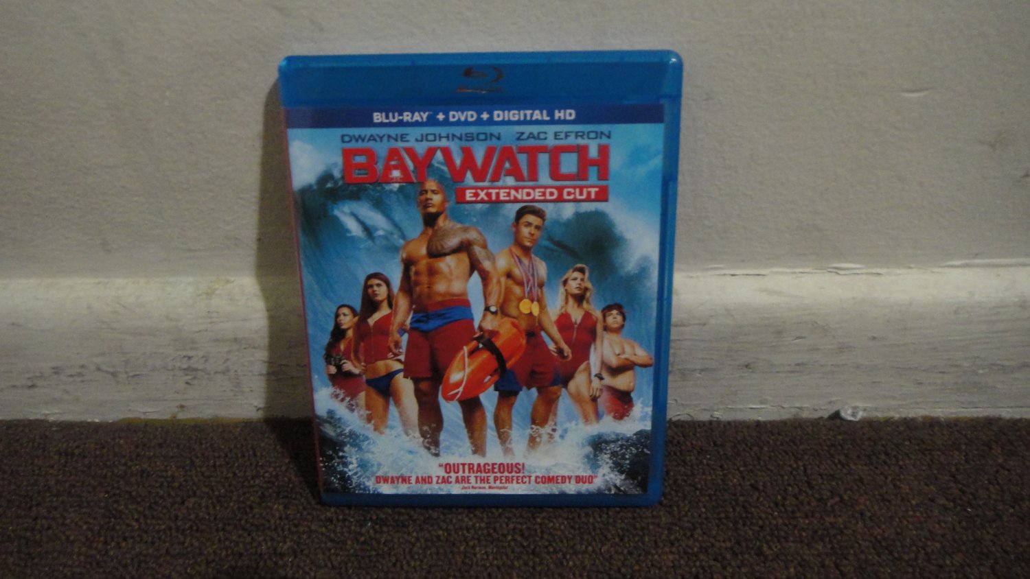 BAYWATCH Extended Cut 'MOVIE' '2017' BLU-RAY + DVD + Digital HD, Like ...