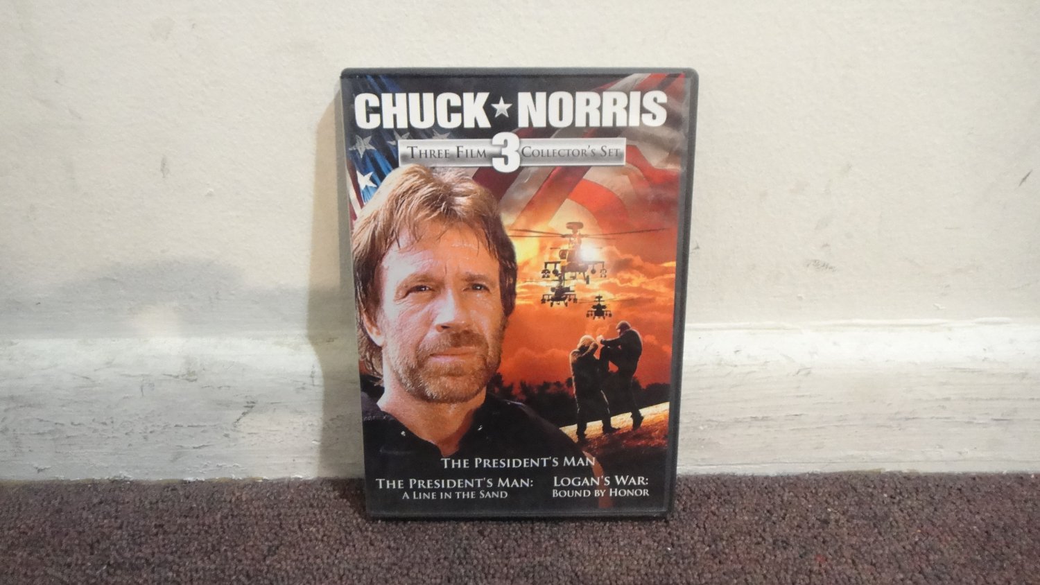 CHUCK NORRIS - 3 Movies on 1 DVD,2 The President's Man Movies + Good ...