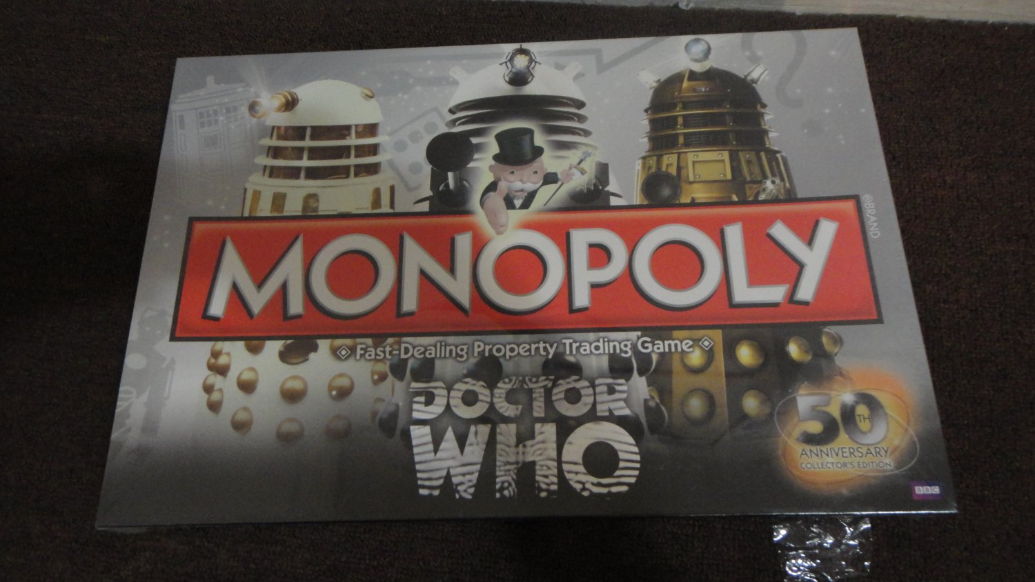 Monopoly GAME: Dr. Who Edition 50th Anniversary Collector’s Edition ...