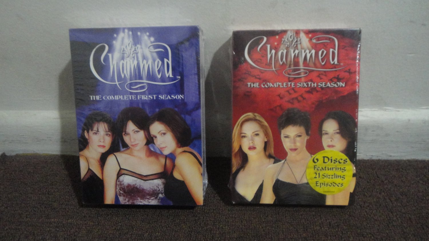 CHARMED - DVD SETS: The Complete Season 1 & 6, A. Milano, both Brand New!