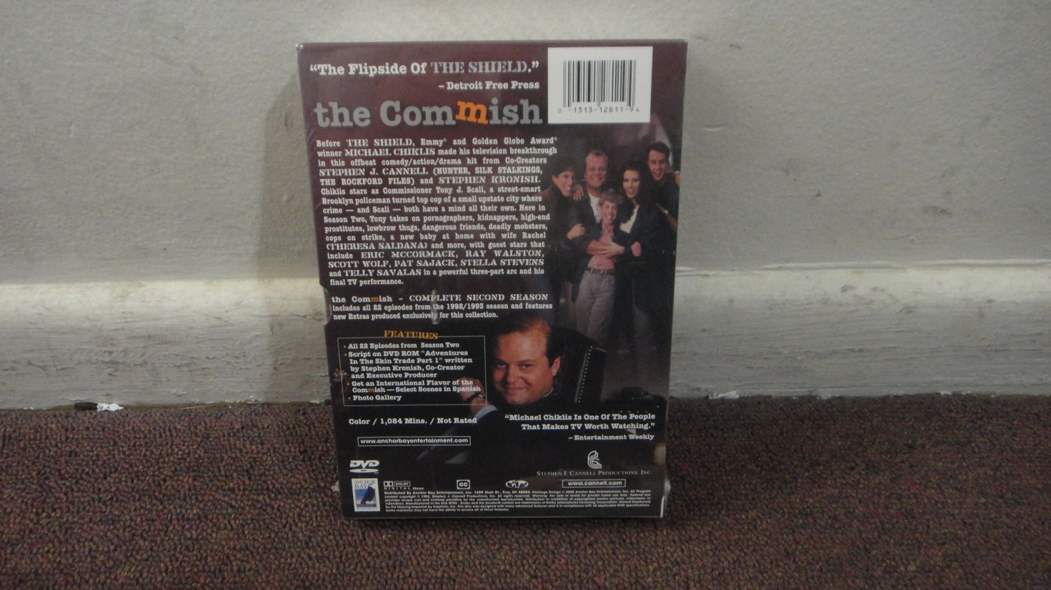 The Commish - TV show: Season Two, 2 (DVD) W/Michael Chiklis, 6 disc ...