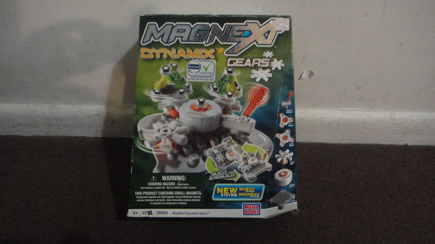 Mega Bloks Magnext Dynamix Extreme Gears Building Set #29301. NICE ...