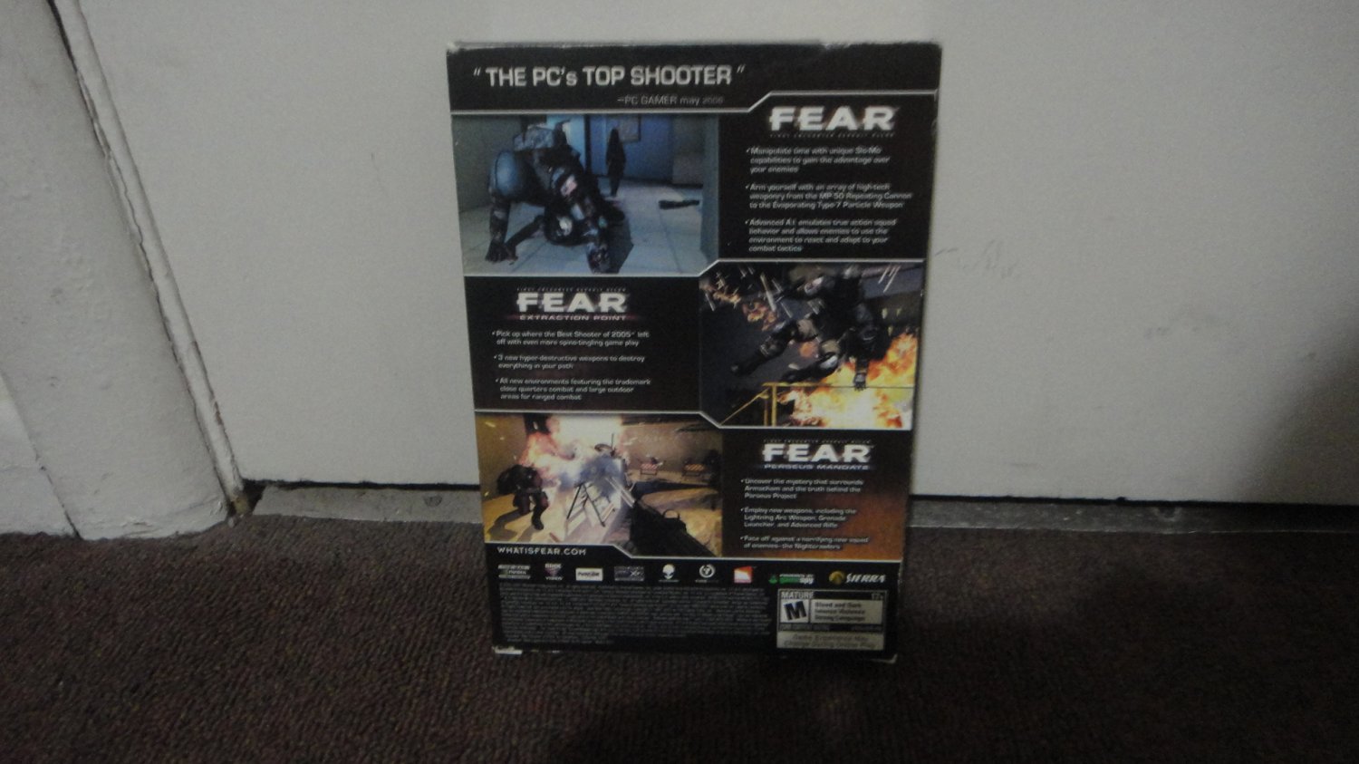 F.E.A.R: First Encounter Assault Recon, PC Game...New and Sealed...LooK!