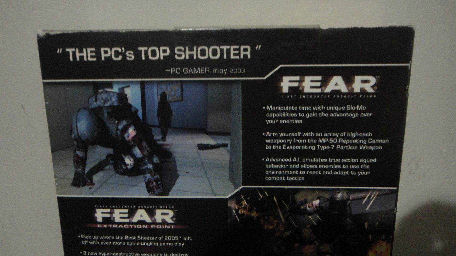 F.E.A.R: First Encounter Assault Recon, PC Game...New and Sealed...LooK!