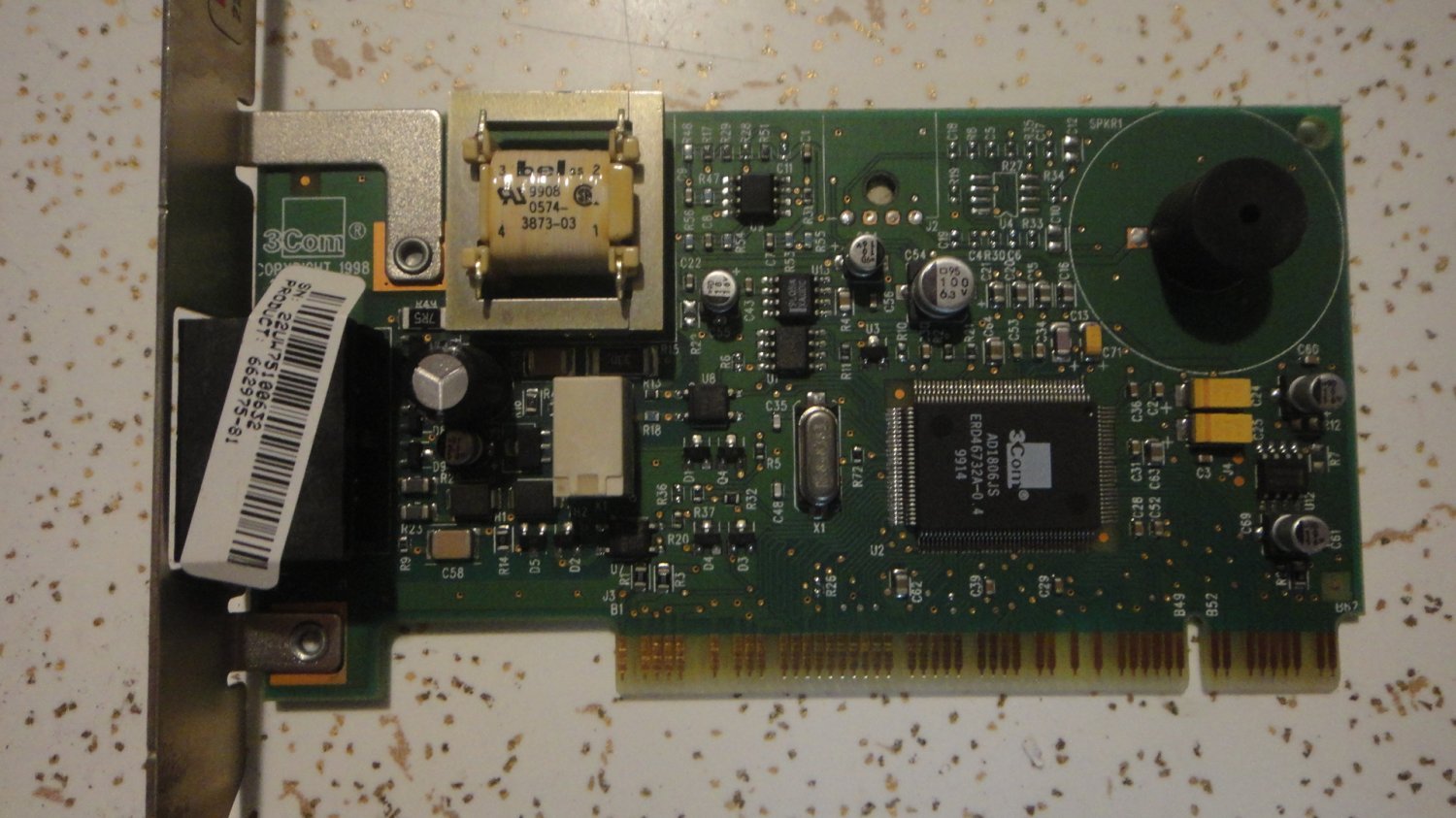 US ROBOTICS 0637 56K PCI MODEM 3Com, 662975-81 no damage LooK