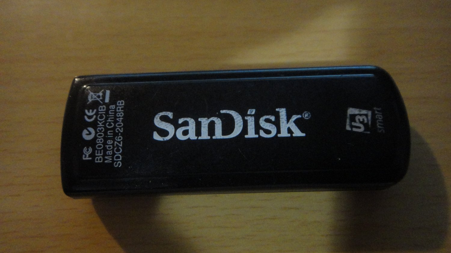 SanDisk Black Cruzer Slider Micro 2.0 GB USB Flash Drive w/U3 Smart