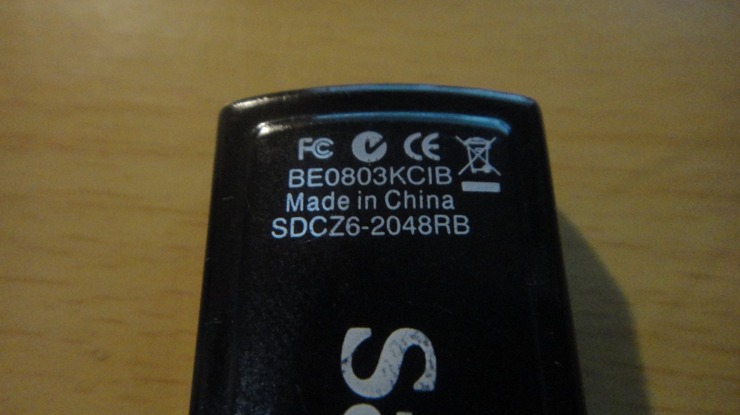 SanDisk Black Cruzer Slider Micro 2.0 GB USB Flash Drive w/U3 Smart