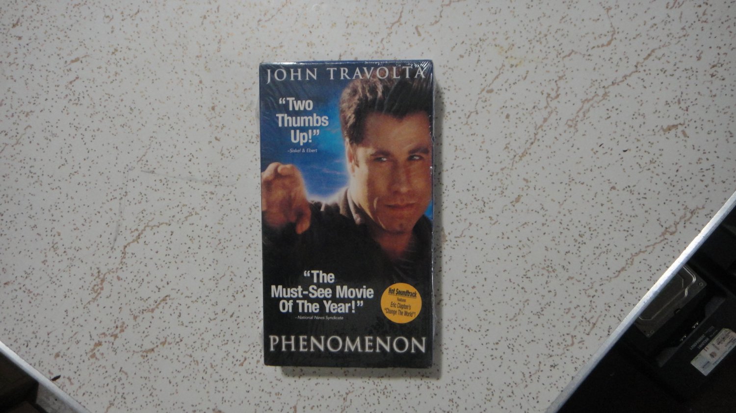 PHENOMENON - John Travolta, new & sealed VHS Tape.